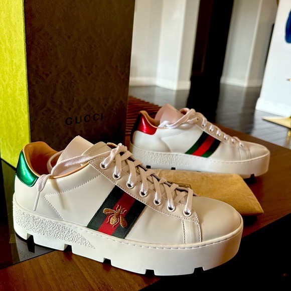 Gucci | Shoes | Gucci Platform Sneakers | Poshmark